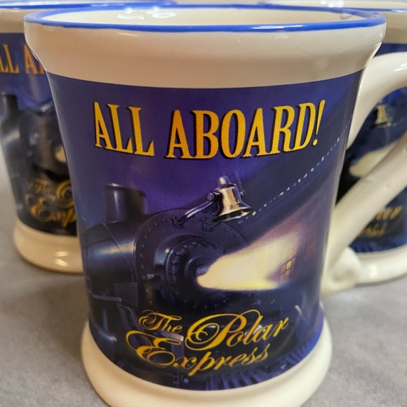 Dining | The Polar Express Mugs Set Of 3 | Poshmark